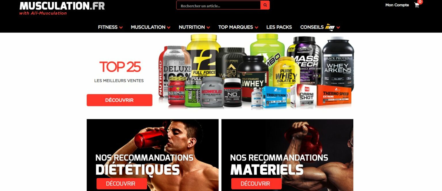 Les 10 meilleures boutiques en ligne de nutrition sportive