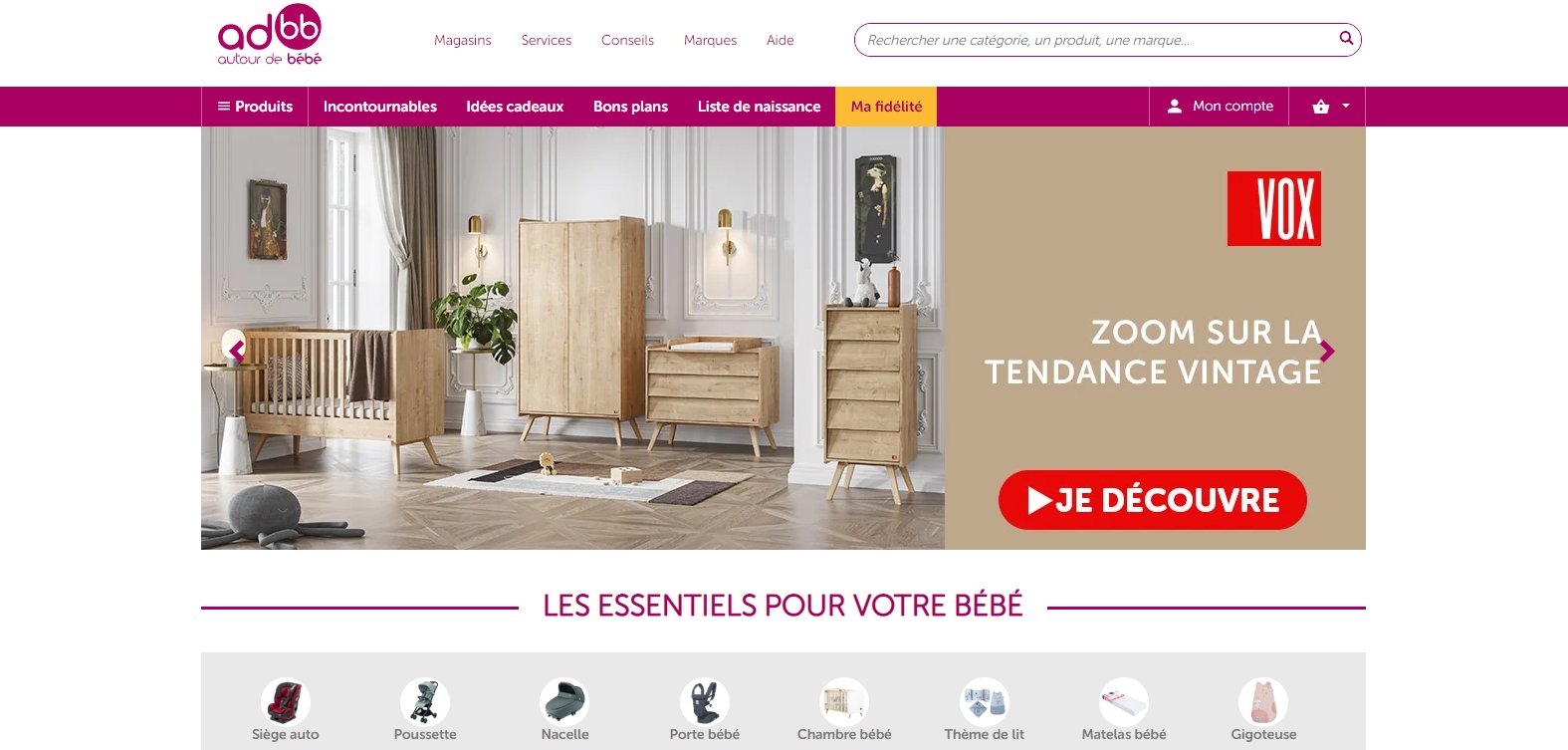 Les 10 meilleurs magasins pour bébé en 2026 - Puériculture