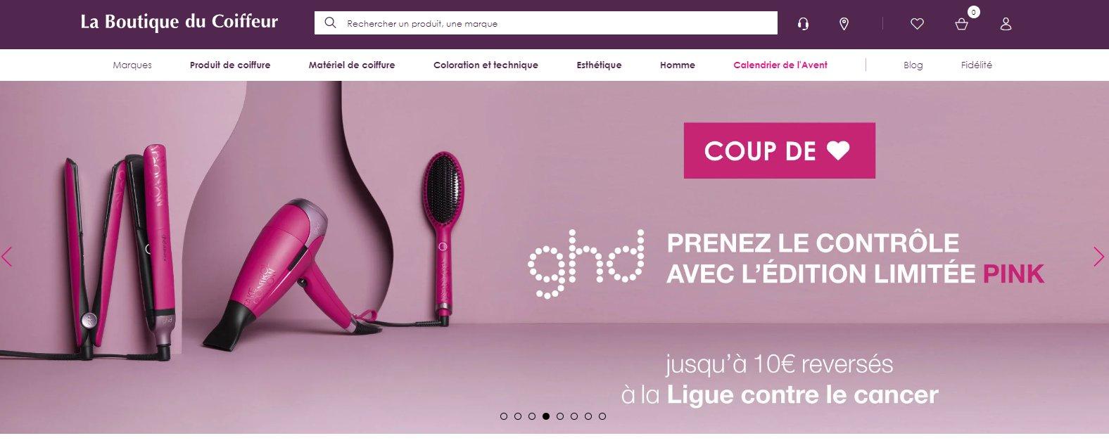 Les 10 meilleures boutiques en ligne de coiffure