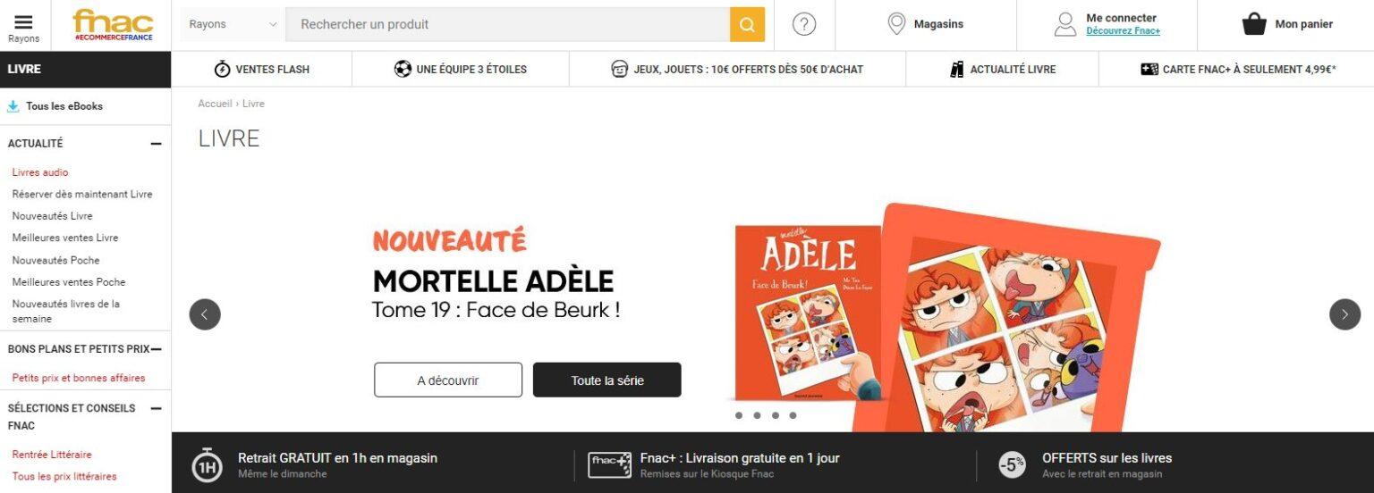 Les 10 meilleures librairies en ligne