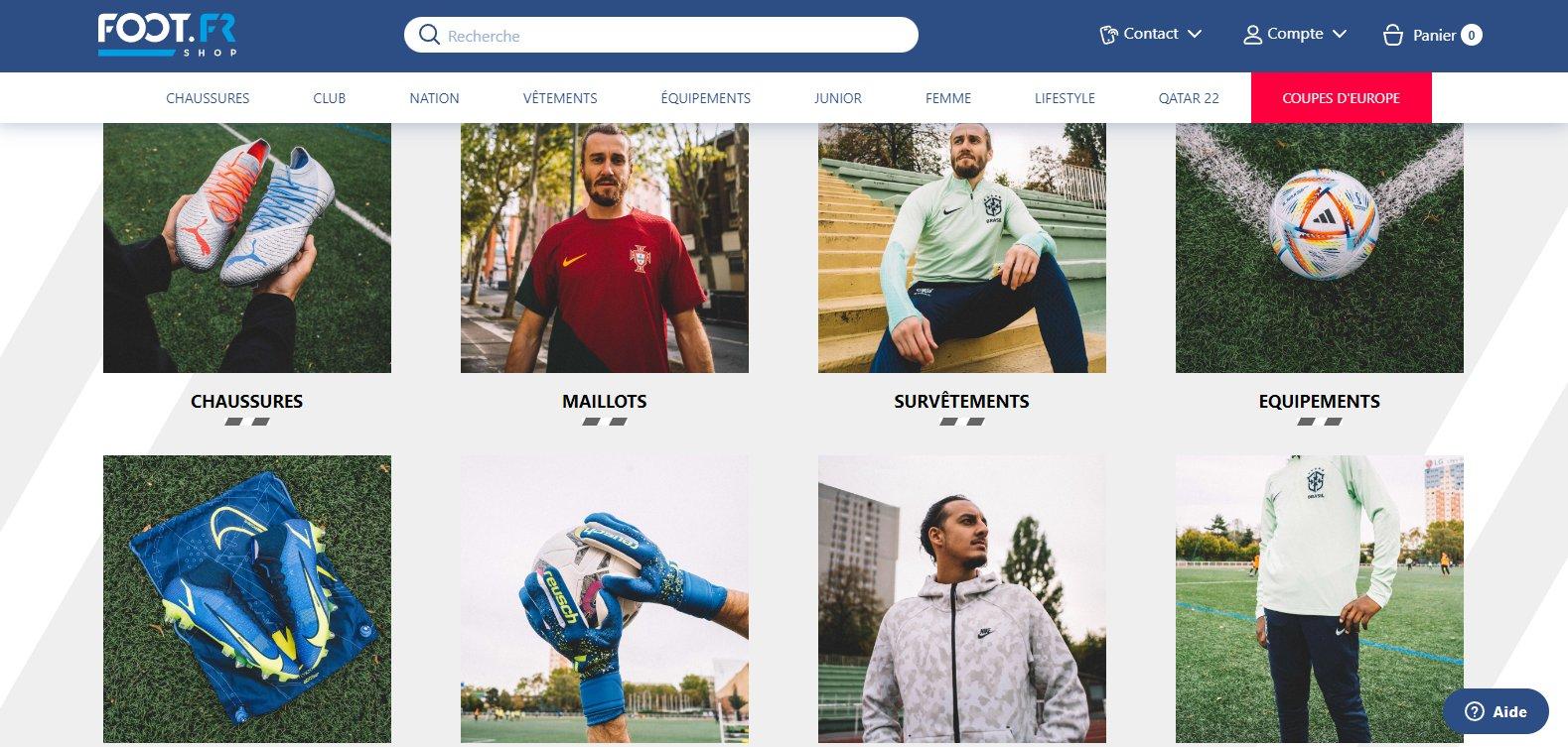 Espace Foot Boutique En Ligne