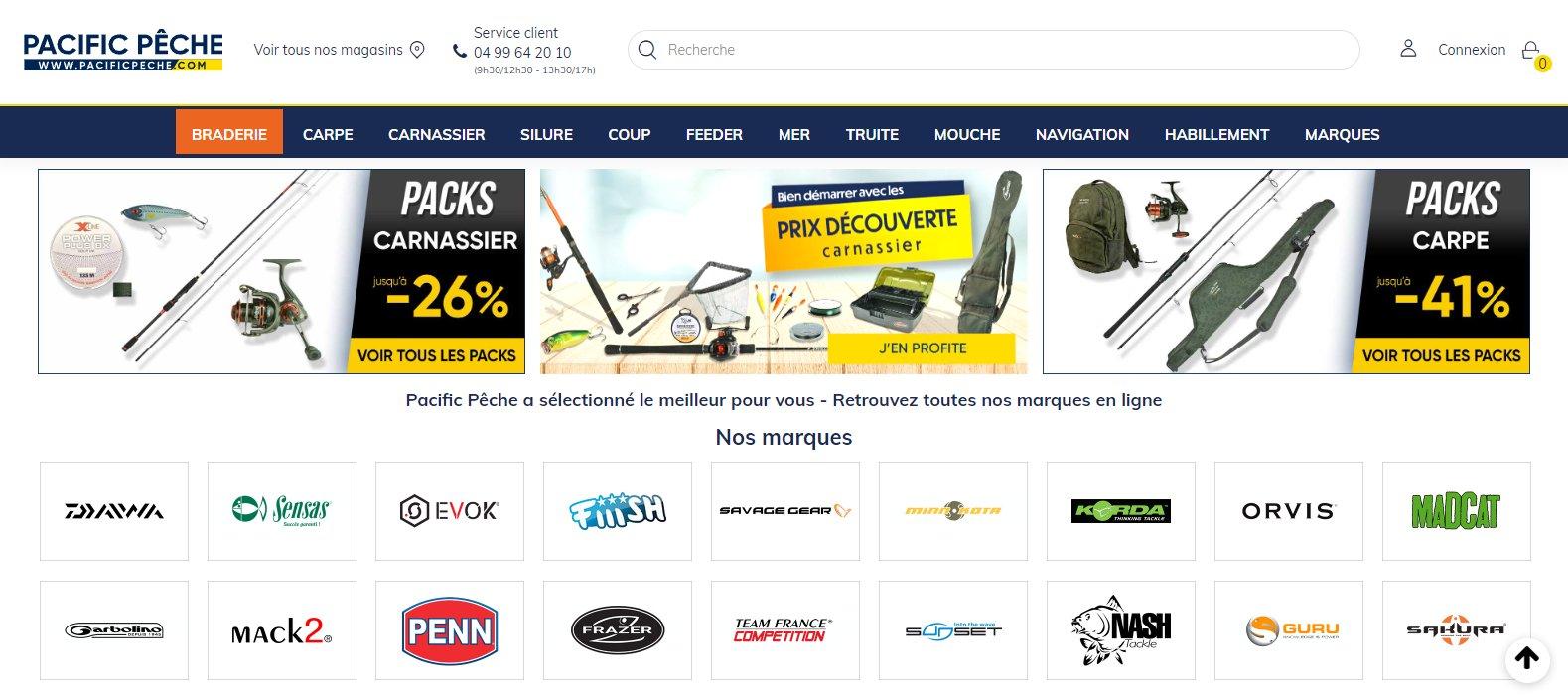 Les 10 meilleurs magasins de pêche en ligne - 2025