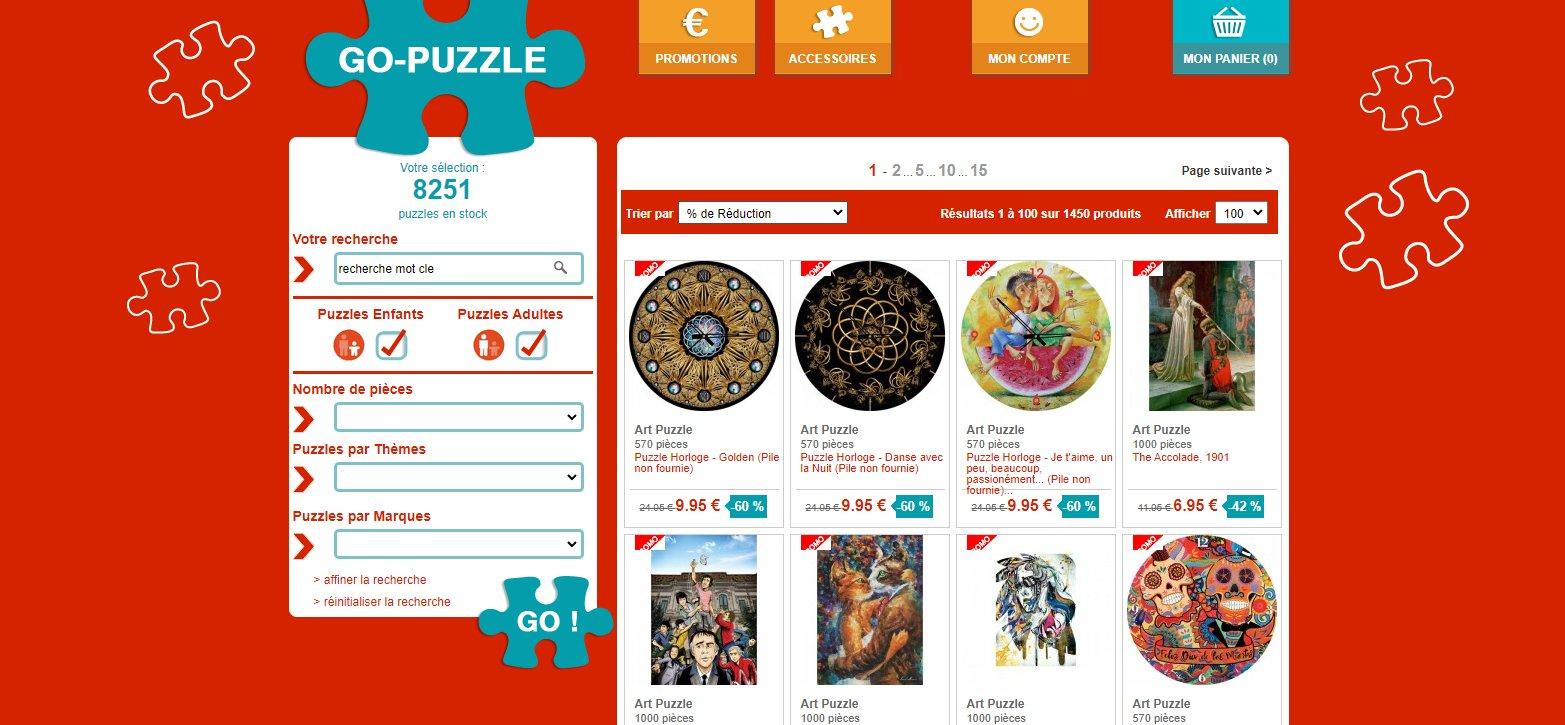 Les 10 meilleurs magasins de puzzle en ligne