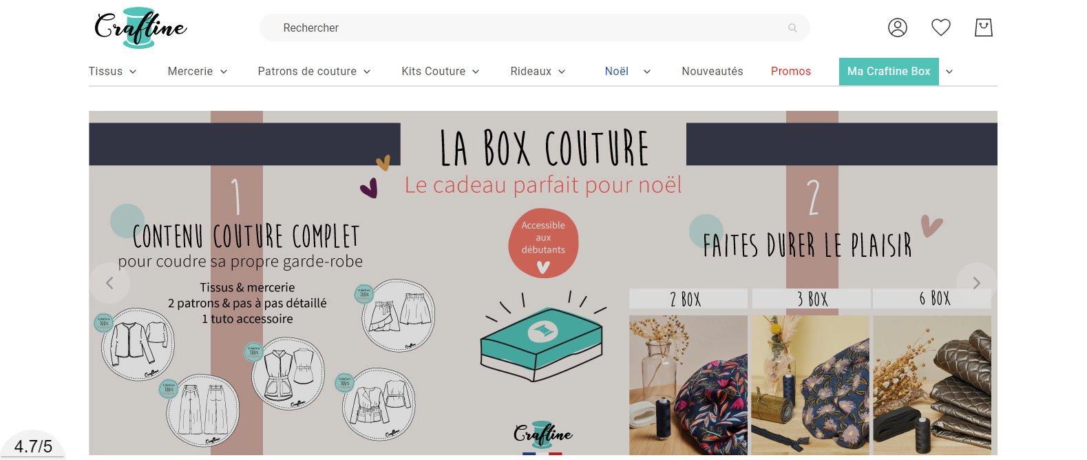Les 10 meilleures merceries en ligne - 2026