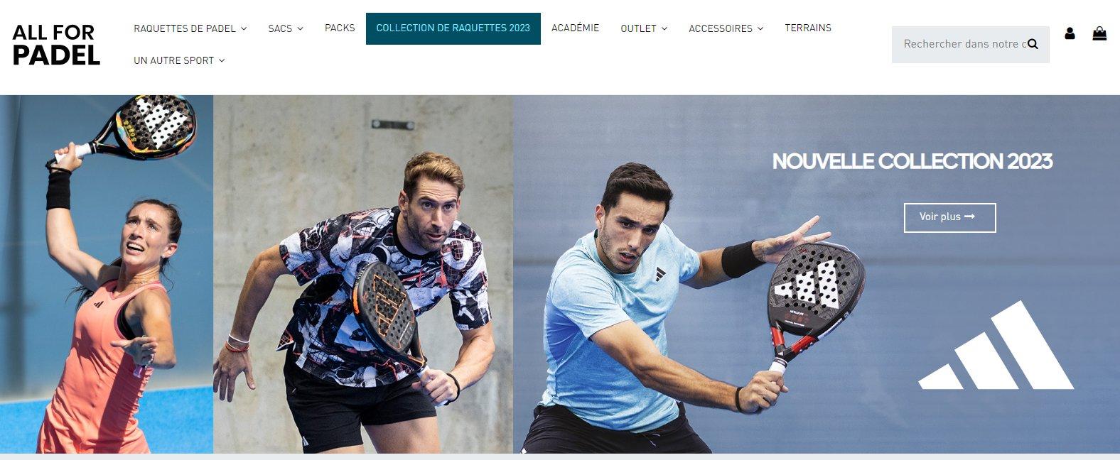 Les 10 meilleurs magasins de padel en ligne