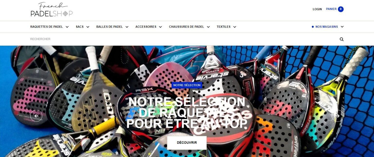 Les 10 meilleurs magasins de padel en ligne