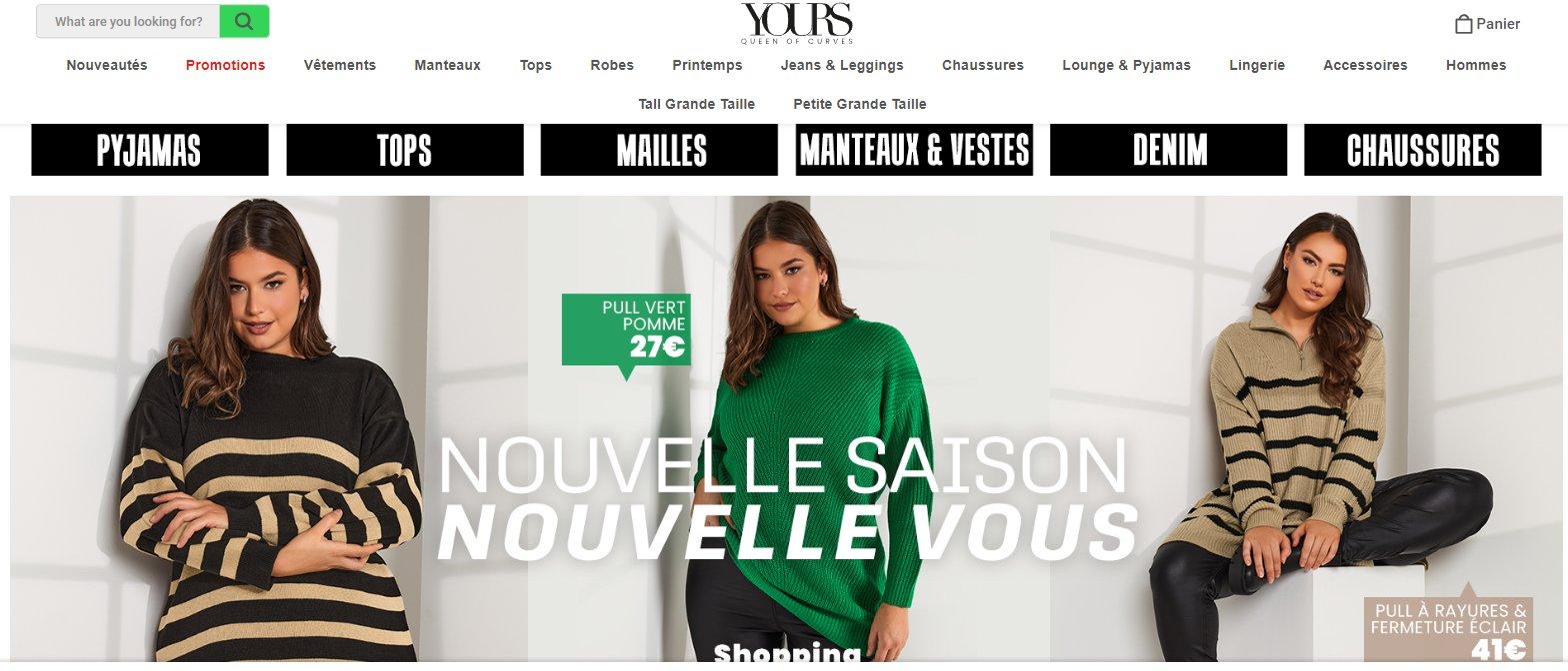 Les 10 meilleurs sites pour acheter des vêtements de grande taille