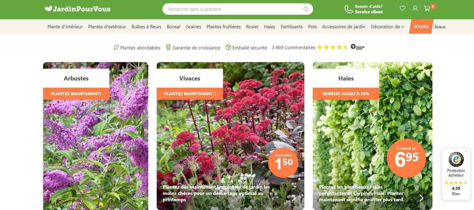 Les 10 meilleurs sites pour acheter des plantes en ligne