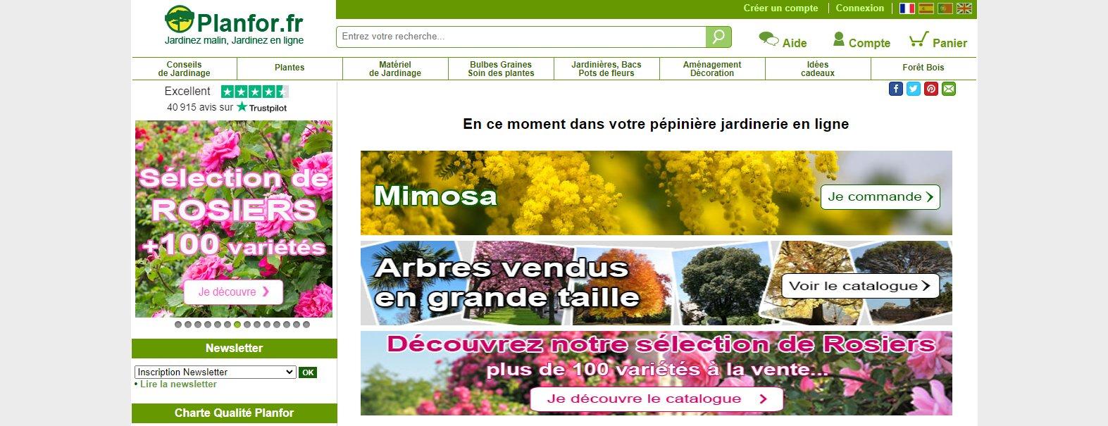 Les 10 meilleures jardineries en ligne - 2024