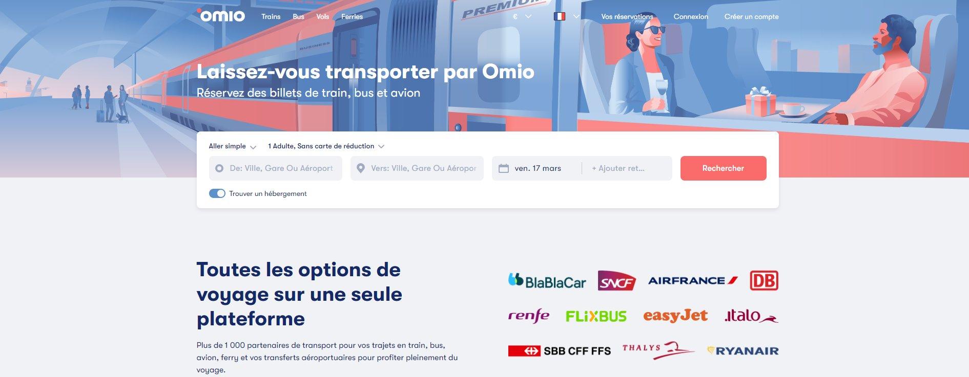Les 10 meilleurs sites pour acheter un billet de train en 2024