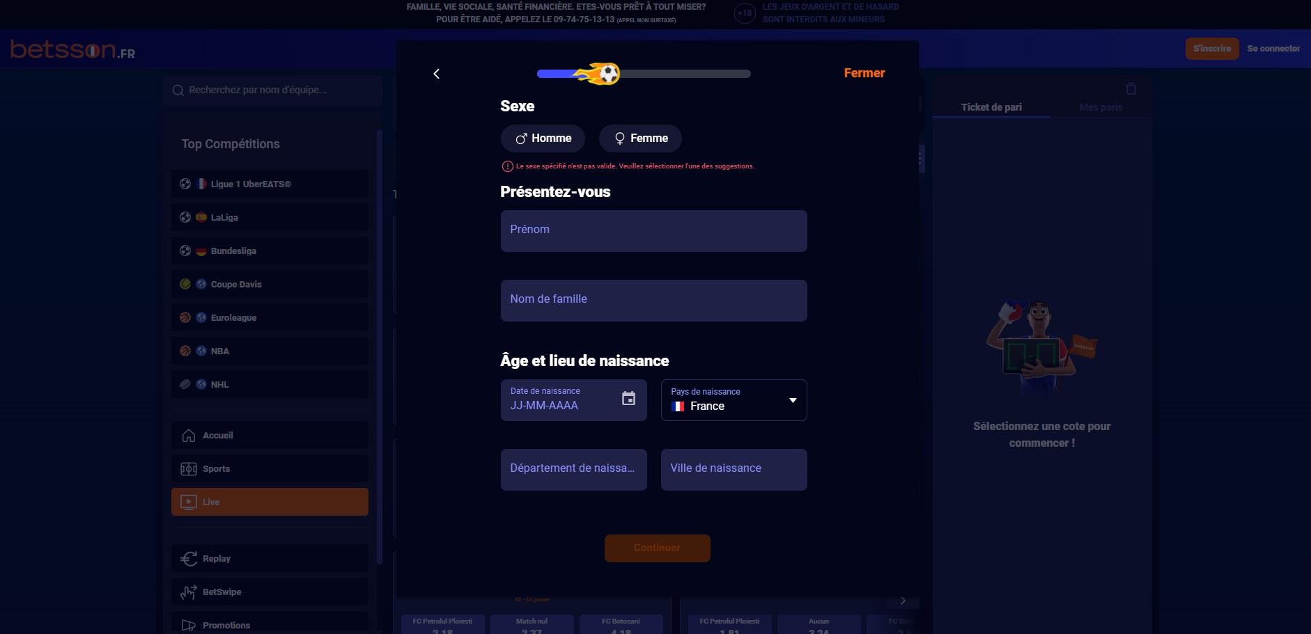 Avis Betsson.fr : Le Nouveau Site de Paris Sportifs en France