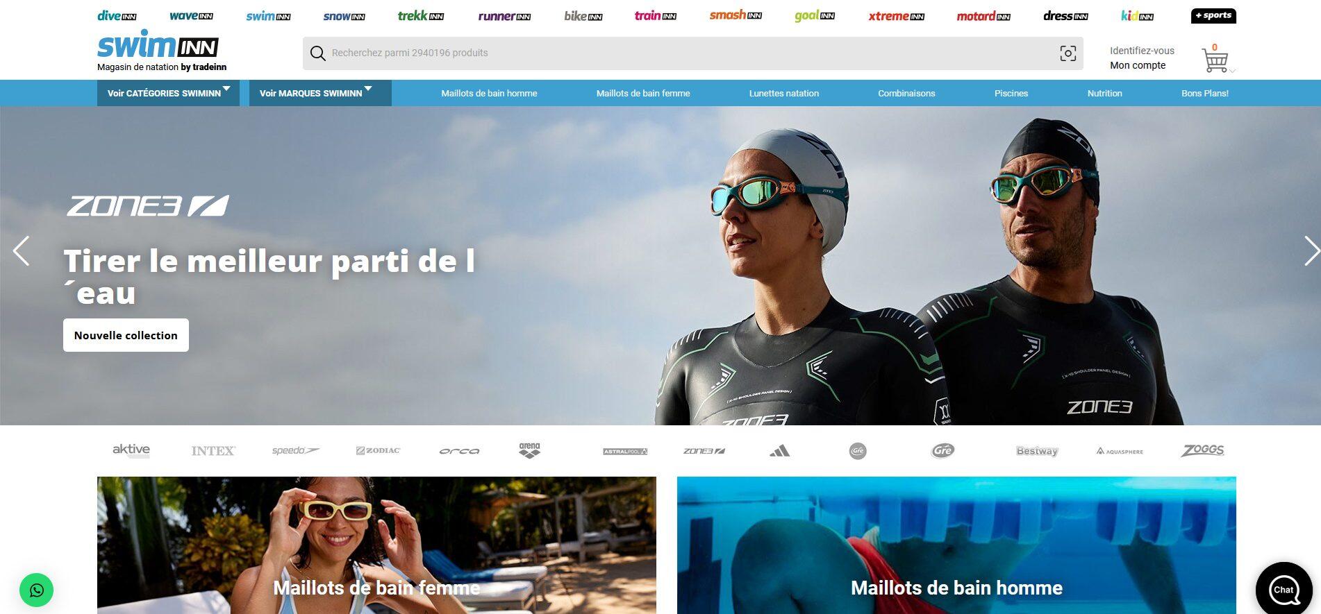 Les 10 meilleurs sites pour acheter des équipements de natation